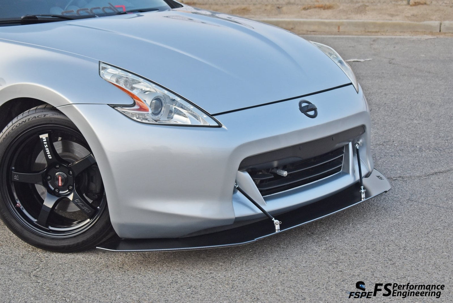 Nissan 370Z (2009-2020) Front Splitter V4 (S.K. EDITION) – FSPE