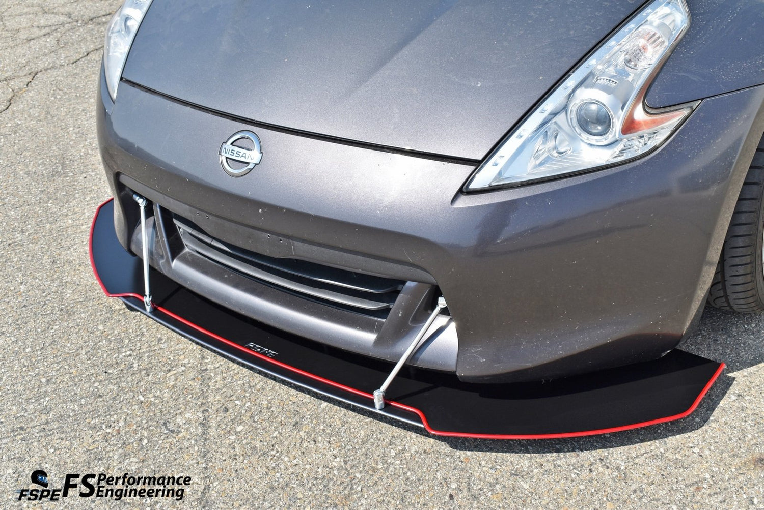 Nissan 370Z (2009-2020) Front Splitter V5 (K.V. EDITION) – FSPE