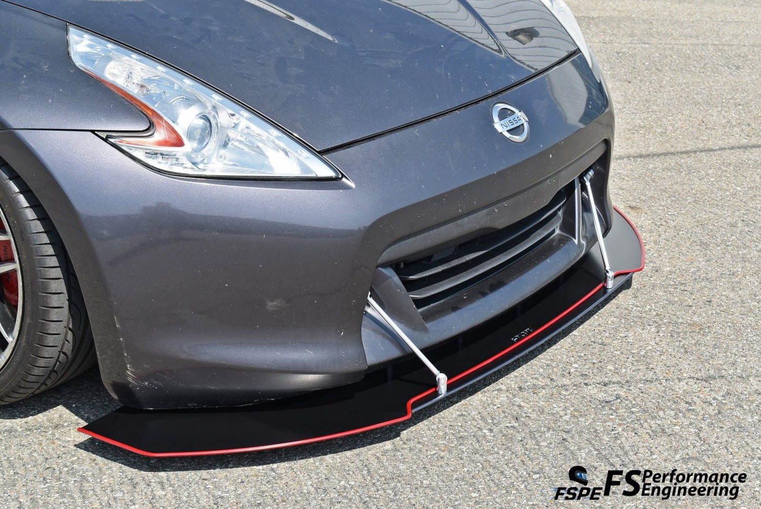 Nissan 370Z (2009-2020) Front Splitter V5 (K.V. EDITION) – FSPE