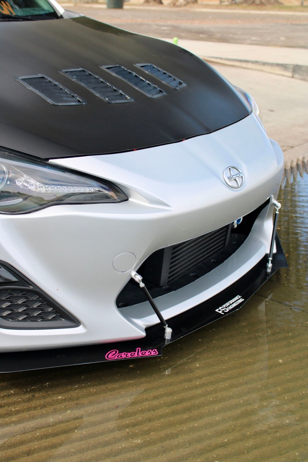 2013-2016 Scion FRS Front Splitter Fangs | FSPE