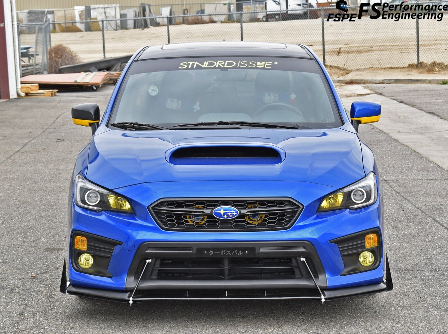 Subaru WRX (2015-2019) Front Splitter Spats – FSPE