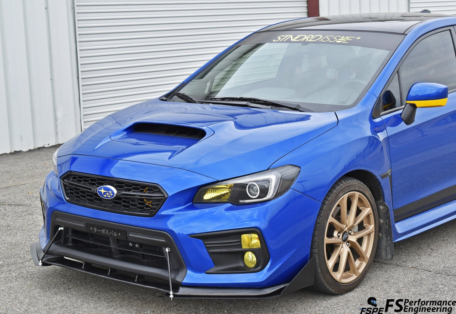 Subaru WRX (2015-2019) Front Splitter Spats – FSPE
