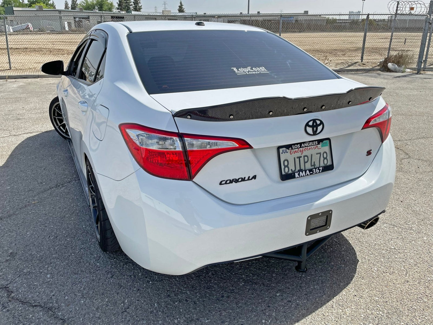 Toyota Corolla (2014-2018, & early 2019) Rear Bash Bar V1 – FSPE