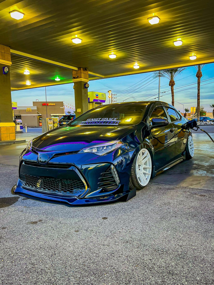Toyota Corolla 2014-2018 (Gen 11) Chassis Mounted Front Splitter V4 – FSPE