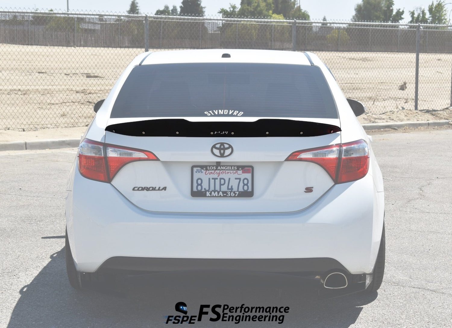 Toyota Corolla 2014-2018 (Gen 11) Spoiler Extension – FSPE