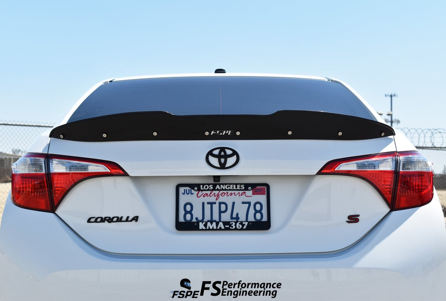 Toyota Corolla 2014-2018 (Gen 11) Spoiler Extension – FSPE