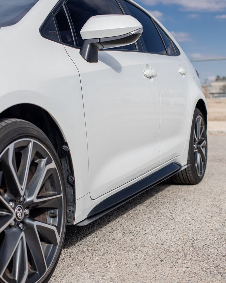 Toyota Corolla (2020-2024) Sedan Side Skirt Extensions V1 – FSPE
