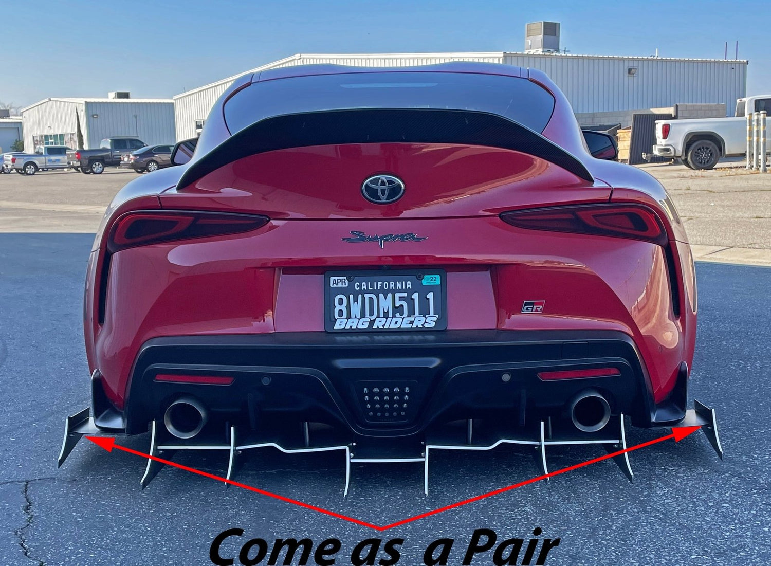 Toyota Supra (A90/A91) Rear Spats | FSPE Inc.