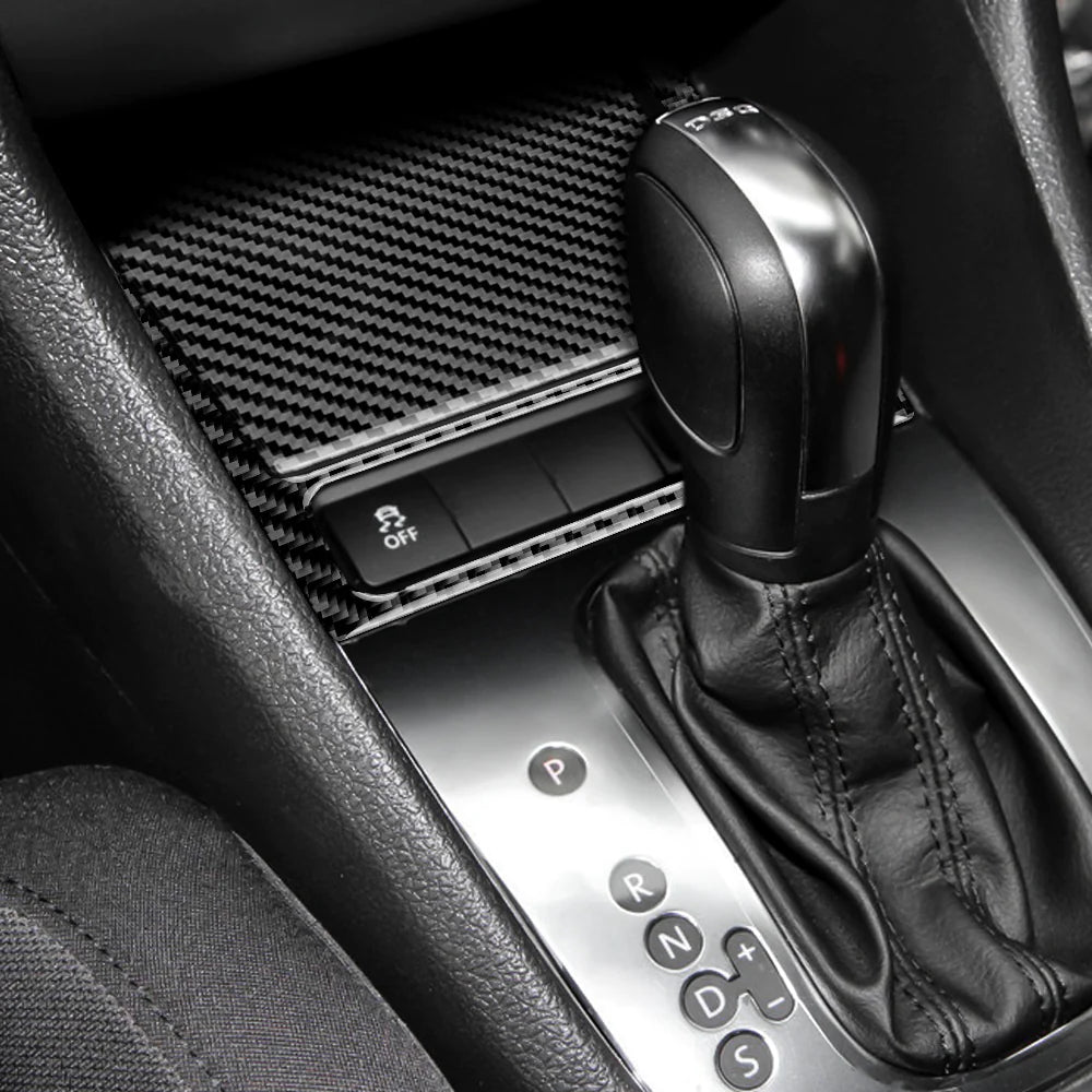 Volkswagen Golf MK6 (2008-2013) Carbon Fiber Central Storage Box Trim ...