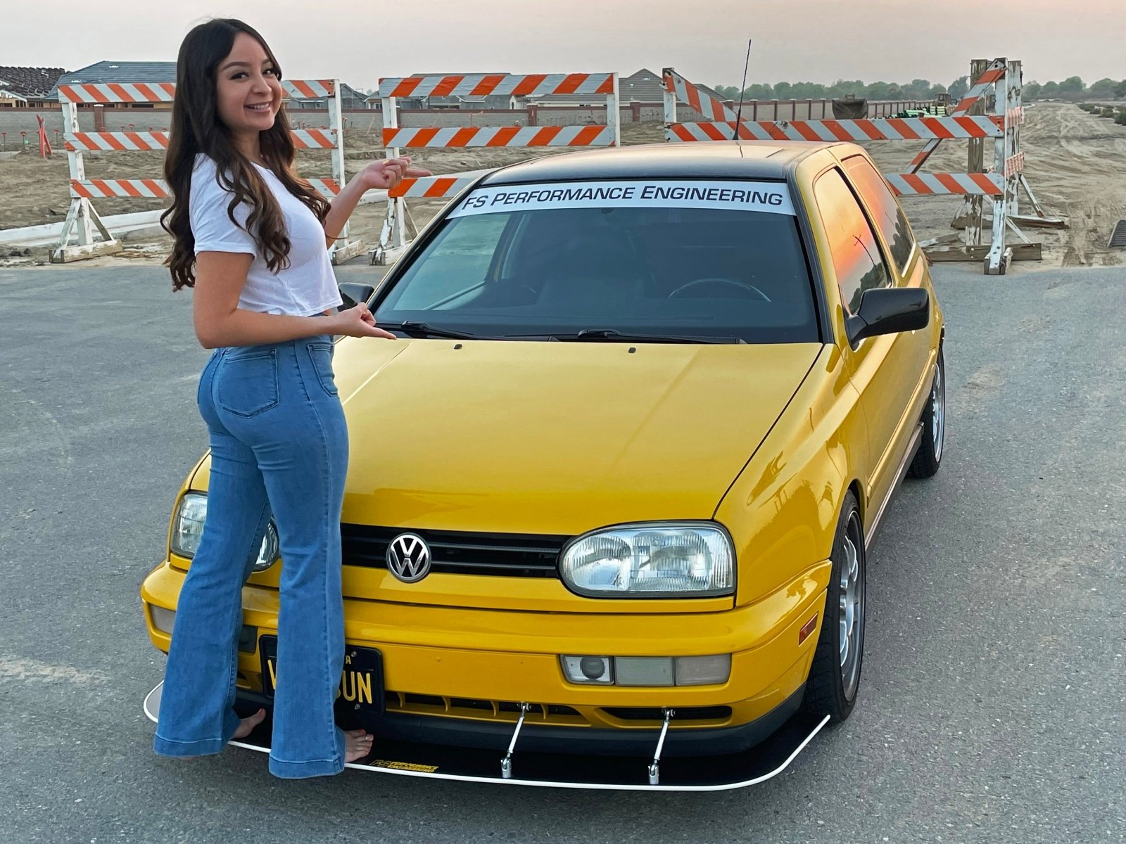 Volkswagen MK3 GTI Chassis Mounted Front Splitter – FSPE