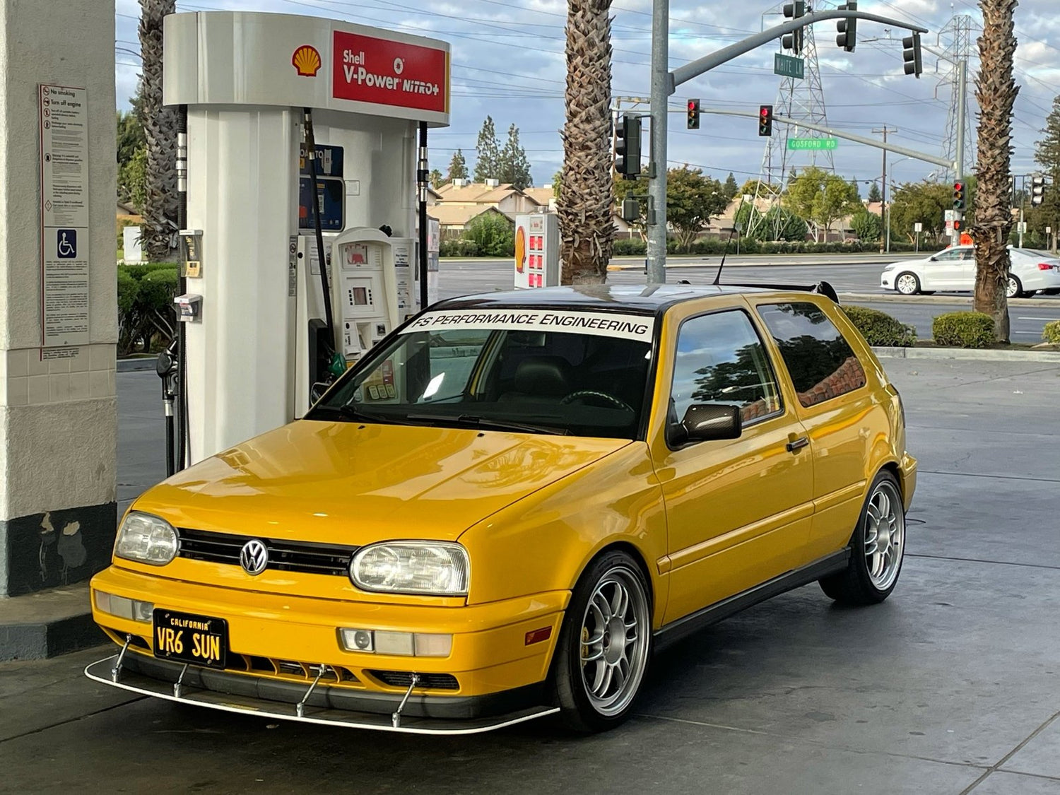 Volkswagen MK3 GTI Chassis Mounted Front Splitter – FSPE