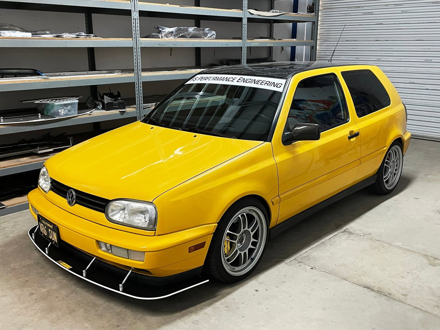 Volkswagen MK3 GTI Chassis Mounted Front Splitter – FSPE