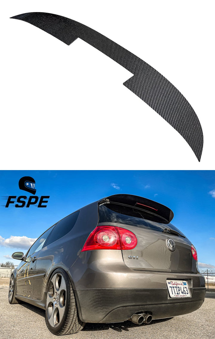 Volkswagen MK5 (2006-2009) Golf GTI / R32 Rear Spoiler Extension V1 – FSPE