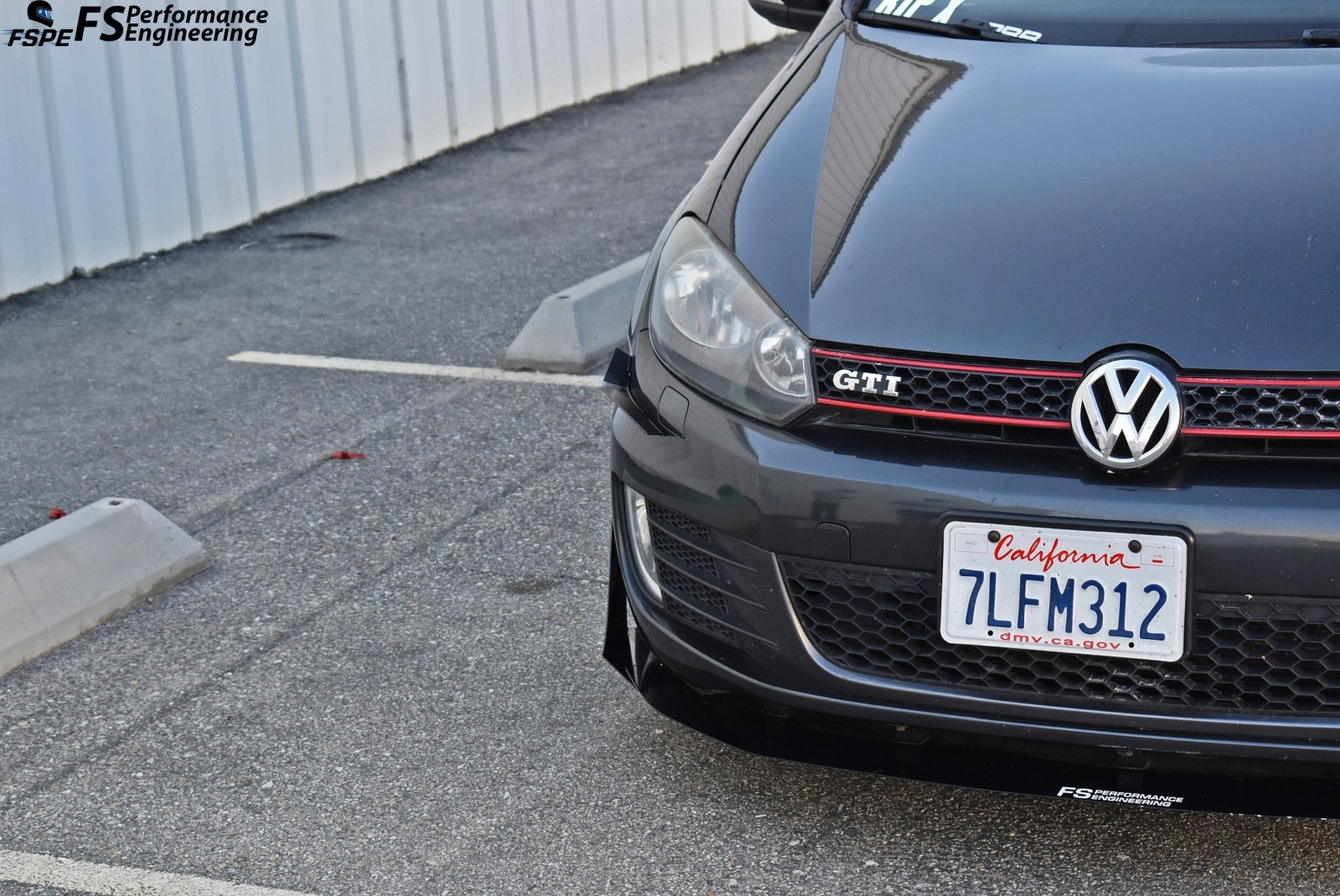 Volkswagen MK6 (2010-2014) Golf GTI Canards (Dive Planes) "Send it" – FSPE