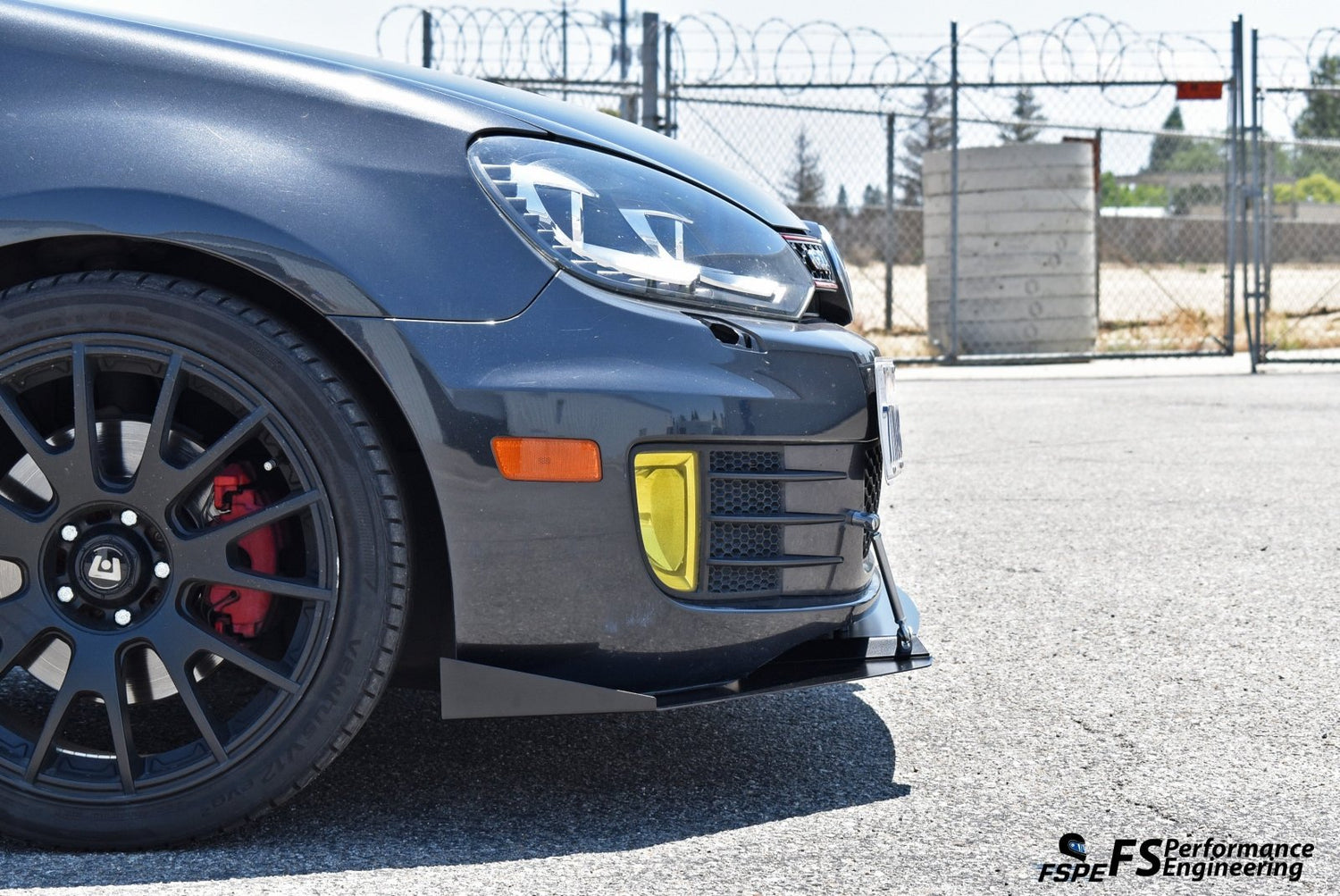 Volkswagen MK6 (2010-2014) Golf GTI Front Splitter V2 – FSPE
