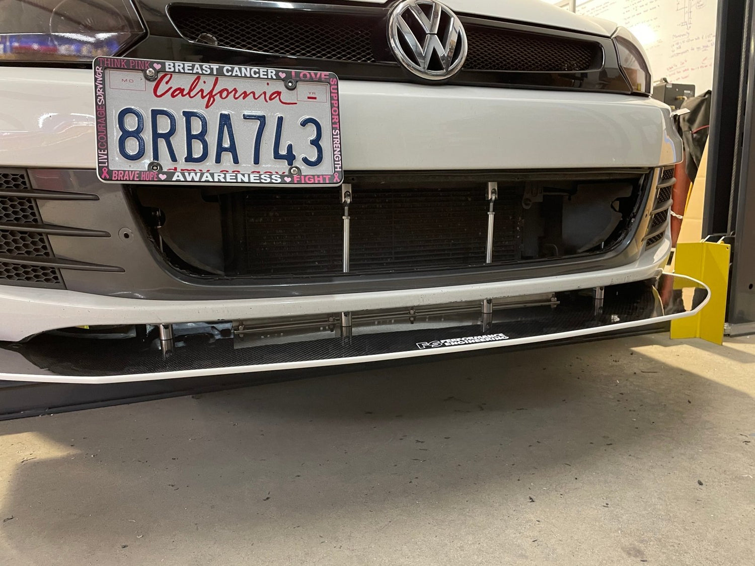 Volkswagen MK6 (2010-2014) Golf GTI Front Splitter V3 | FSPE INC