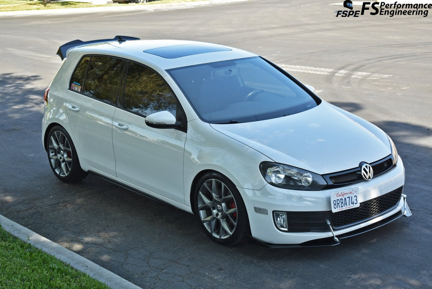 2010-2014 Volkswagen MK6 Rear Spoiler Extension | FSPE