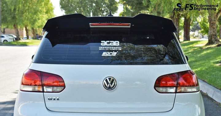 2010-2014 Volkswagen MK6 Rear Spoiler Extension | FSPE