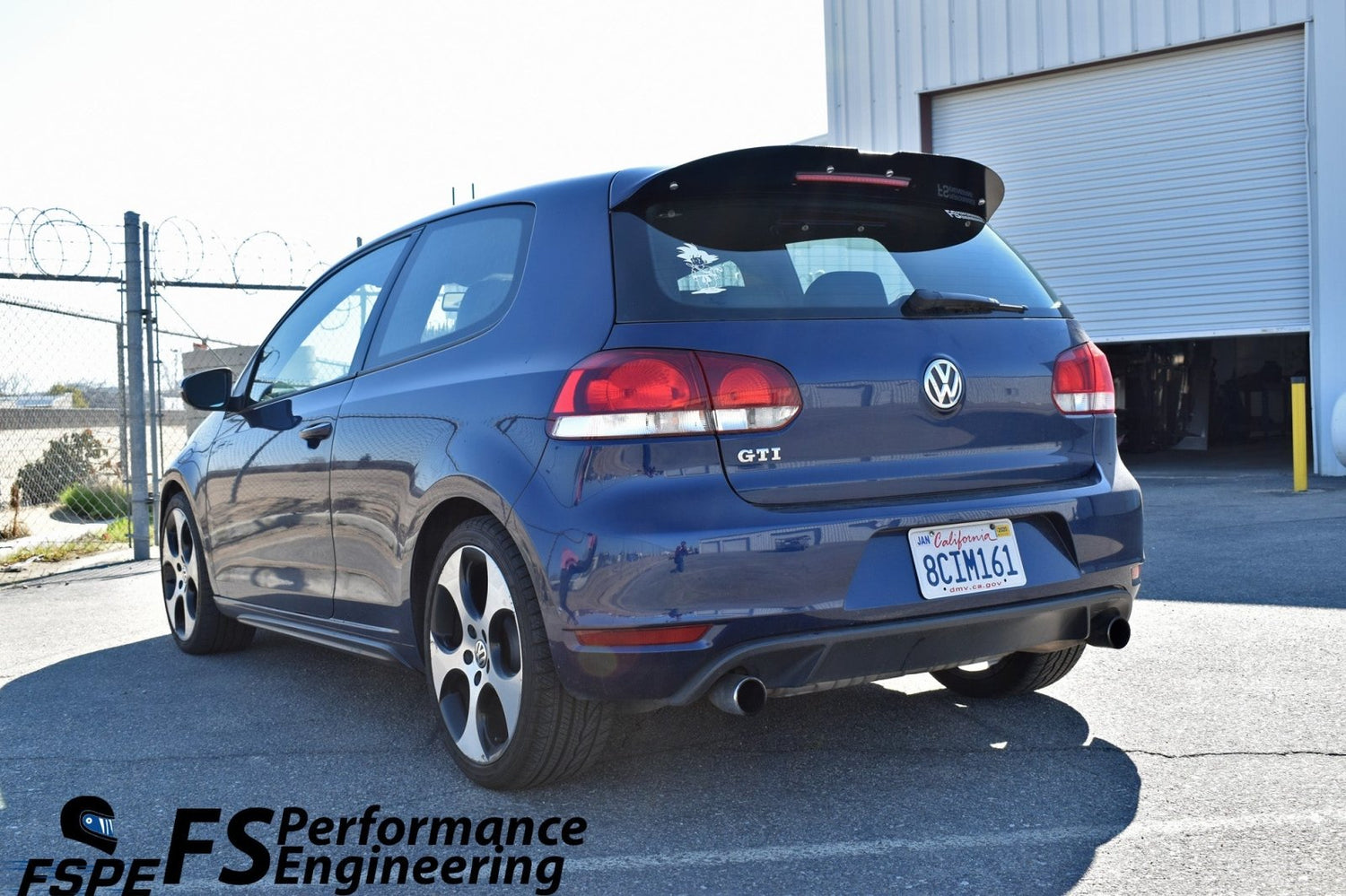2010-2014 Volkswagen MK6 Rear Spoiler Extension | FSPE