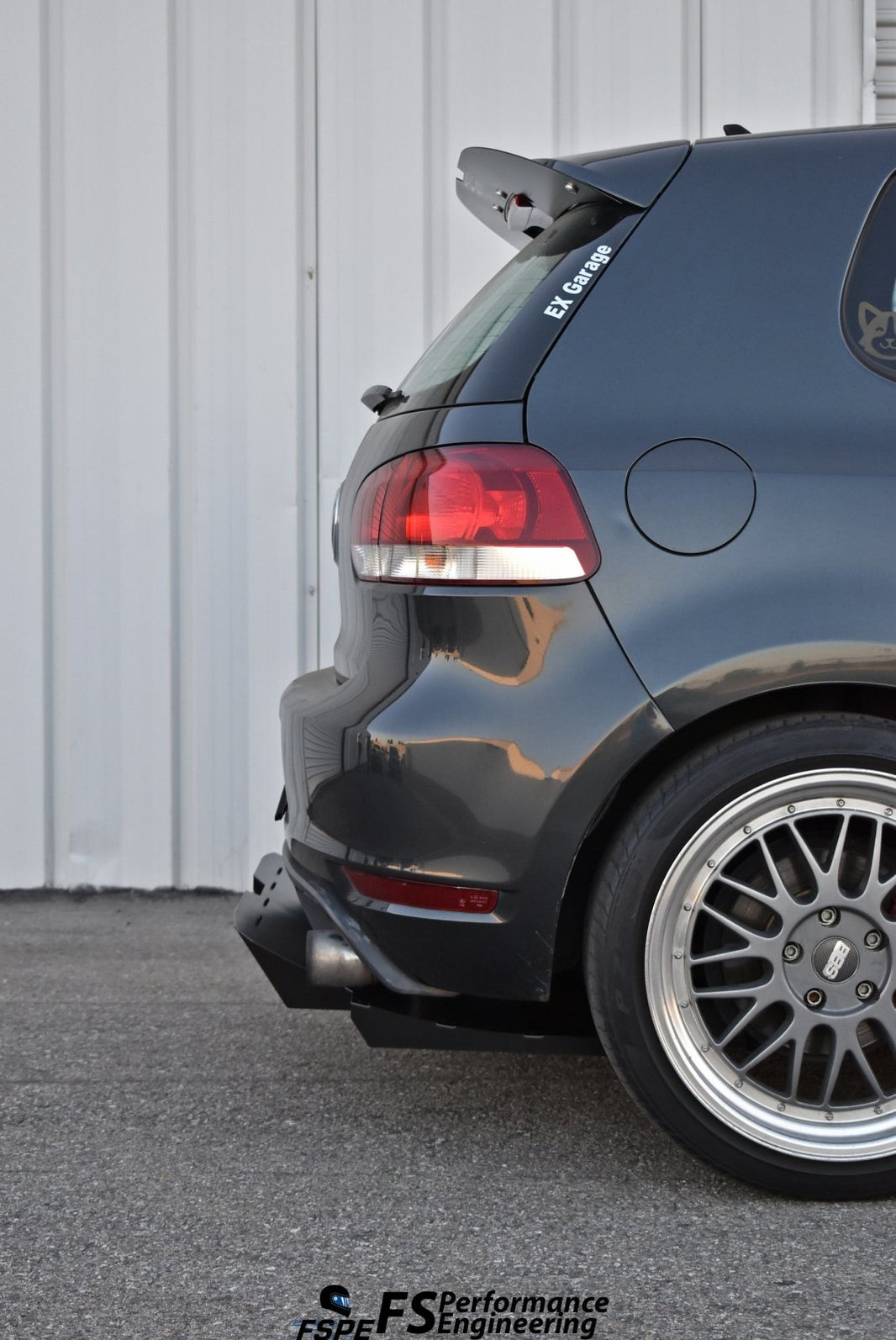 Volkswagen MK6 (2010-2014) Golf GTI Rear Diffuser V2 – FSPE