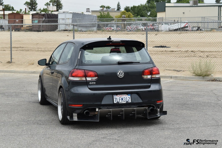 Volkswagen MK6 (2010-2014) Golf GTI Rear Diffuser V3 – FSPE