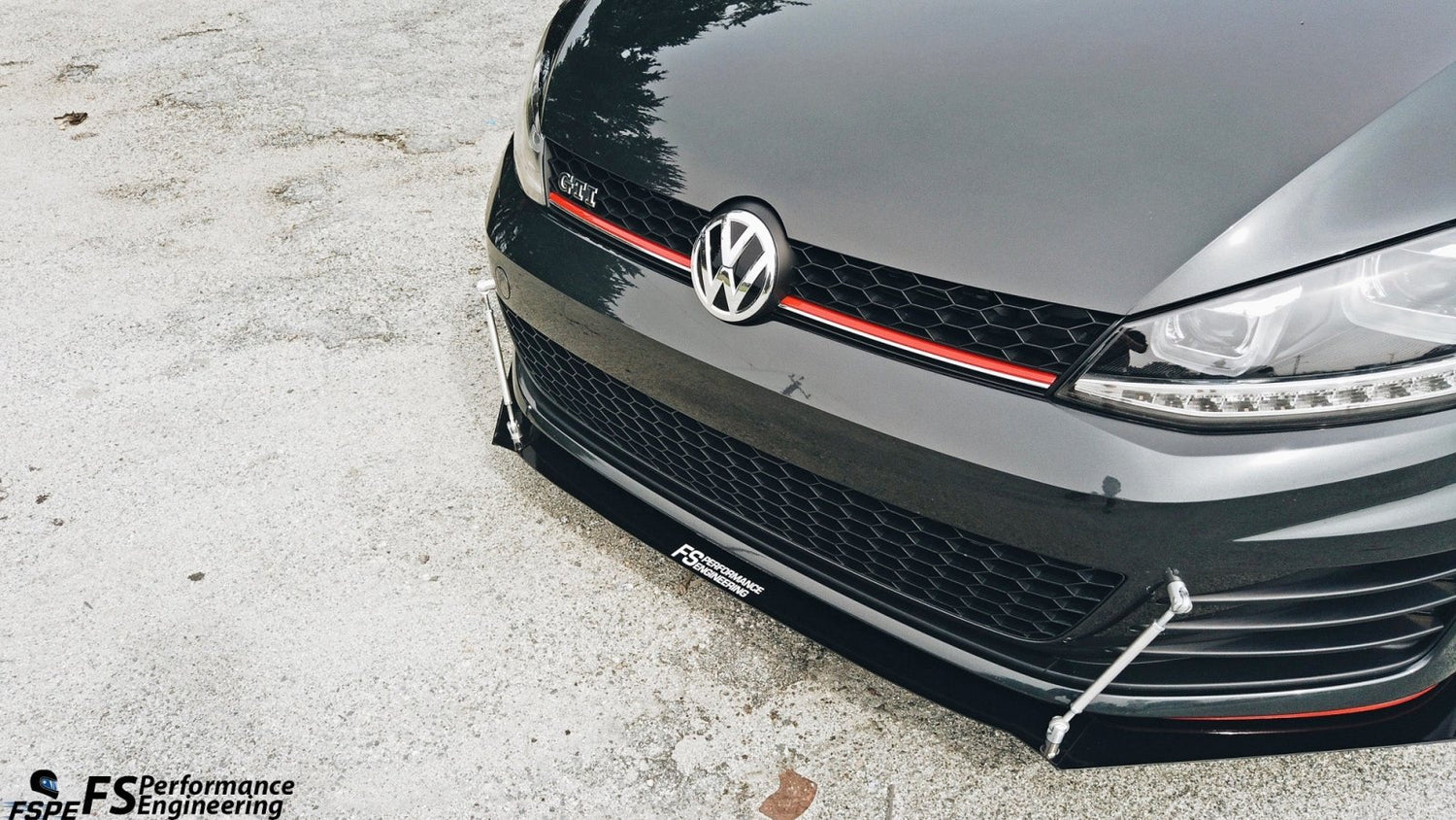 2015-2017 Volkswagen MK7 Golf GTI Front Splitter | FSPE