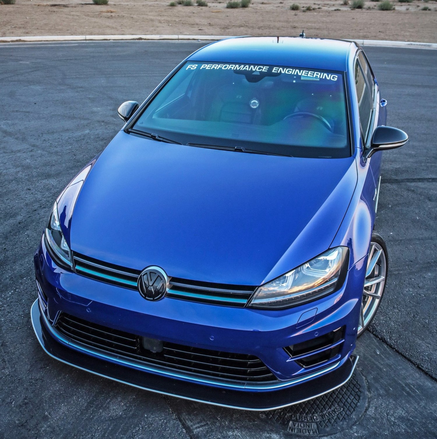 Volkswagen MK7 (2015-2017) Golf R Front Splitter Chassis Mounted – FSPE