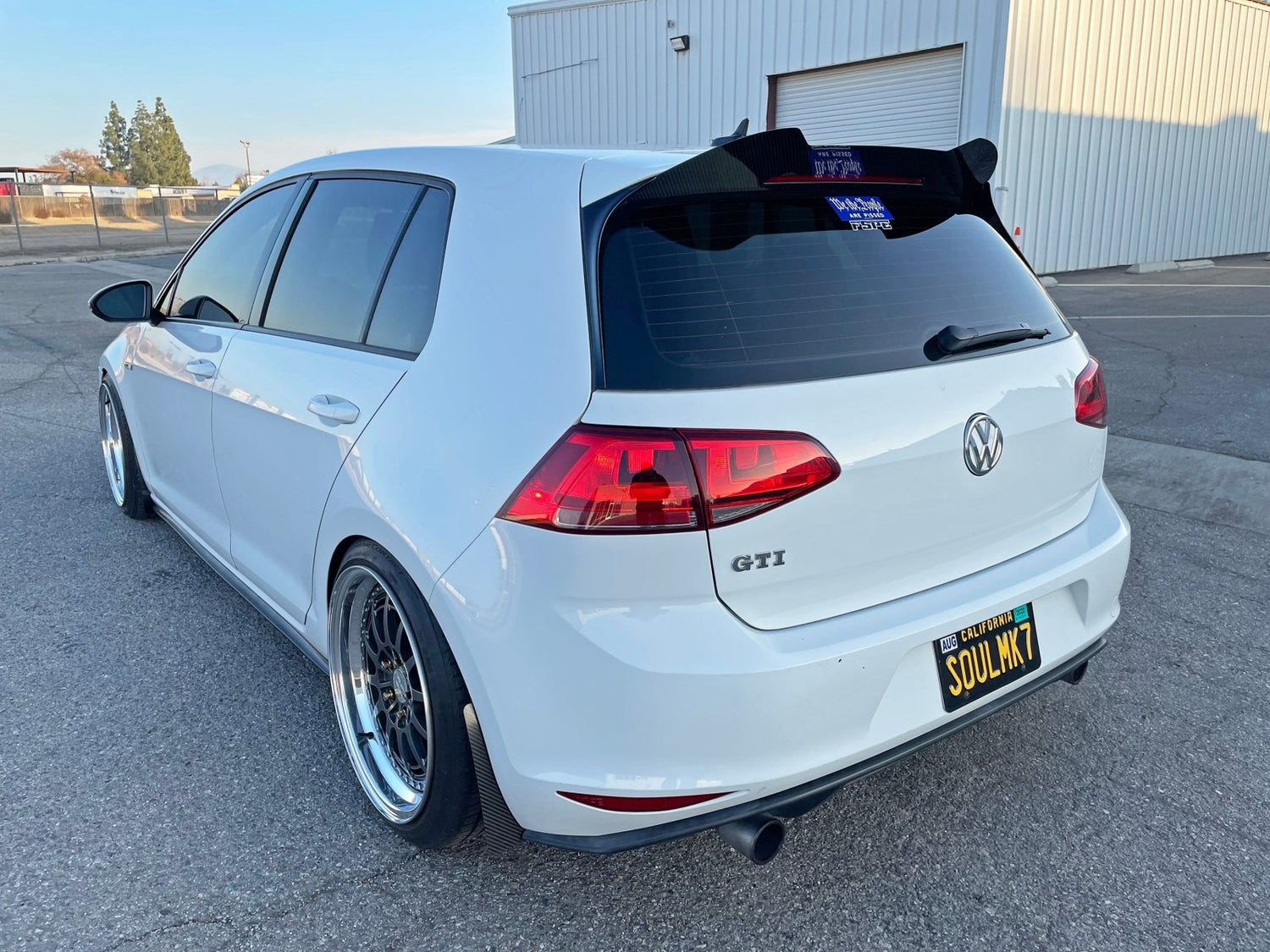 Volkswagen MK7/7.5 GTI/R Rear Spoiler Extension | FSPE
