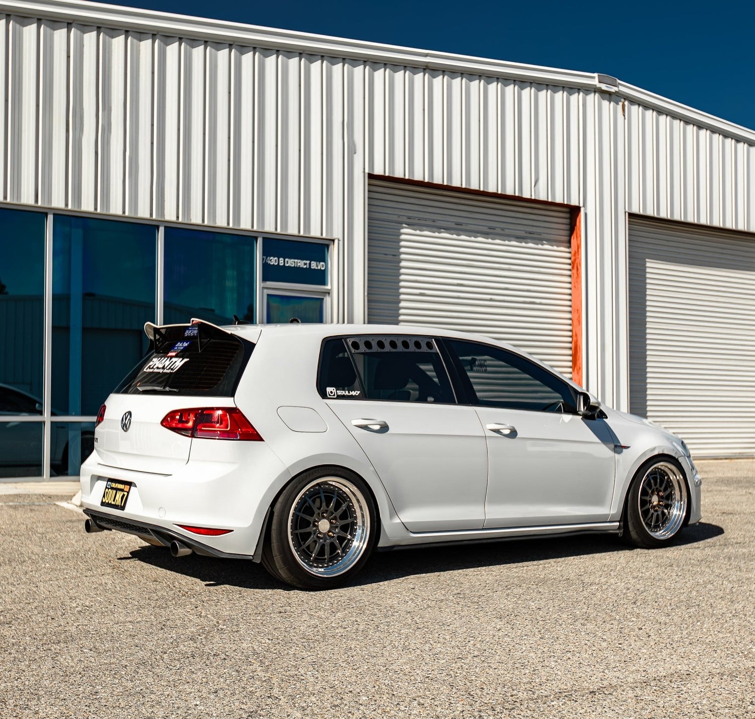 Volkswagen MK7/7.5 GTI/R Rear Spoiler Extension | FSPE